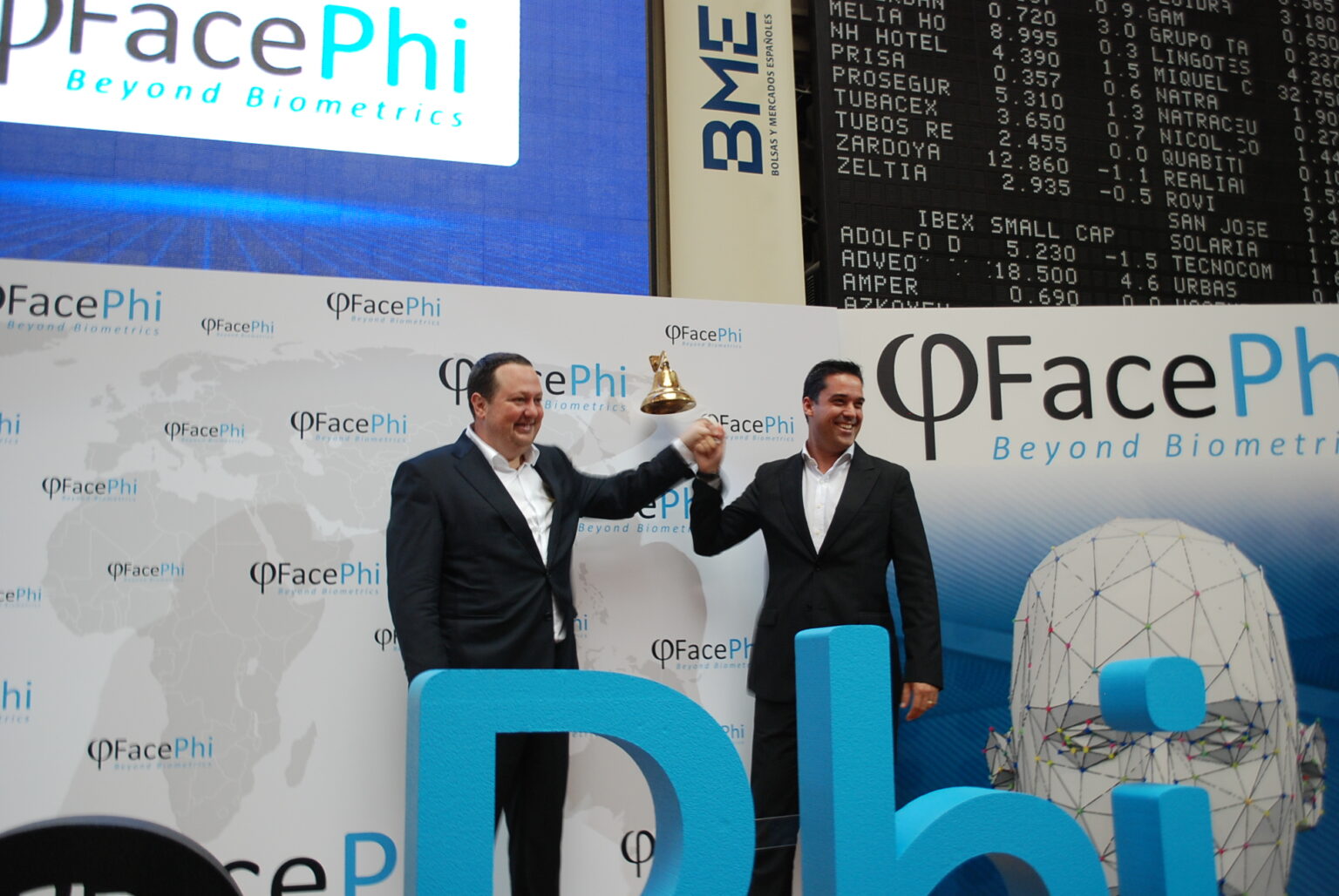 Facephi sobe 109% em sua estreia na bolsa de valores
